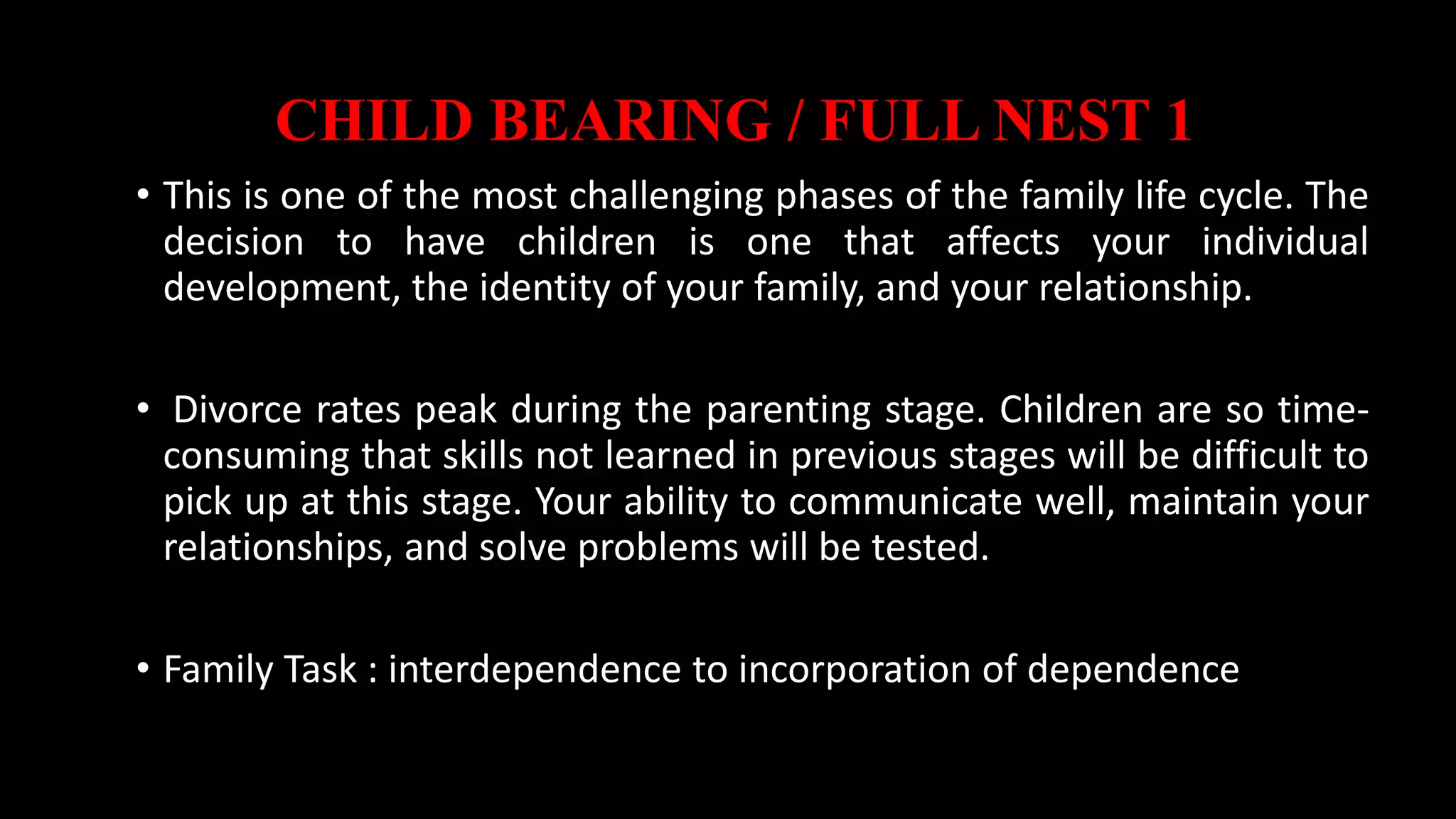 Family life cycle | PPTX