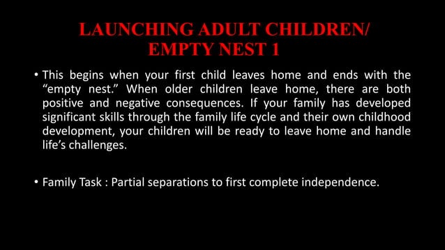 Family life cycle | PPTX | Parenting Teens | Parenting