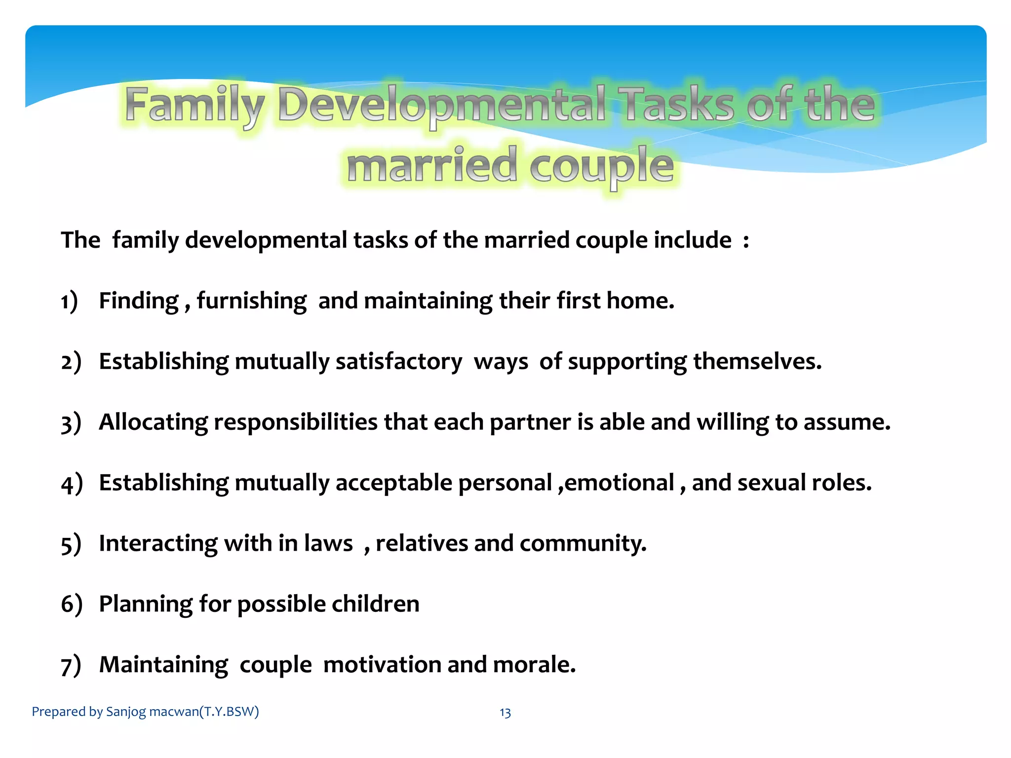 Family life cycle ppt( Prepared by sanjog Macwan) | PPSX