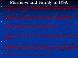 Family life in the us | PPT