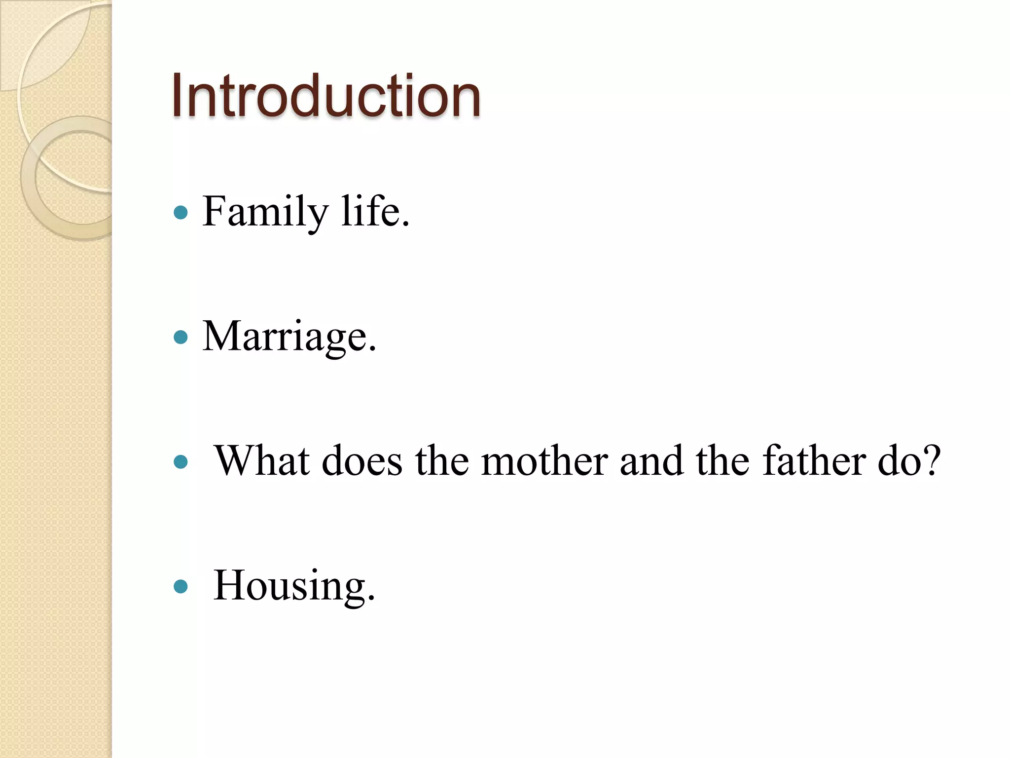 Family life in turkey | PPTX
