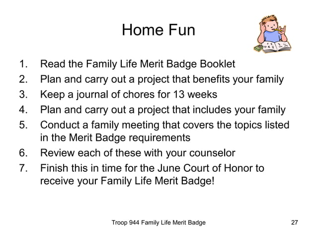 Family life merit_badge | PDF