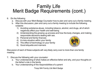 Family life merit_badge | PDF