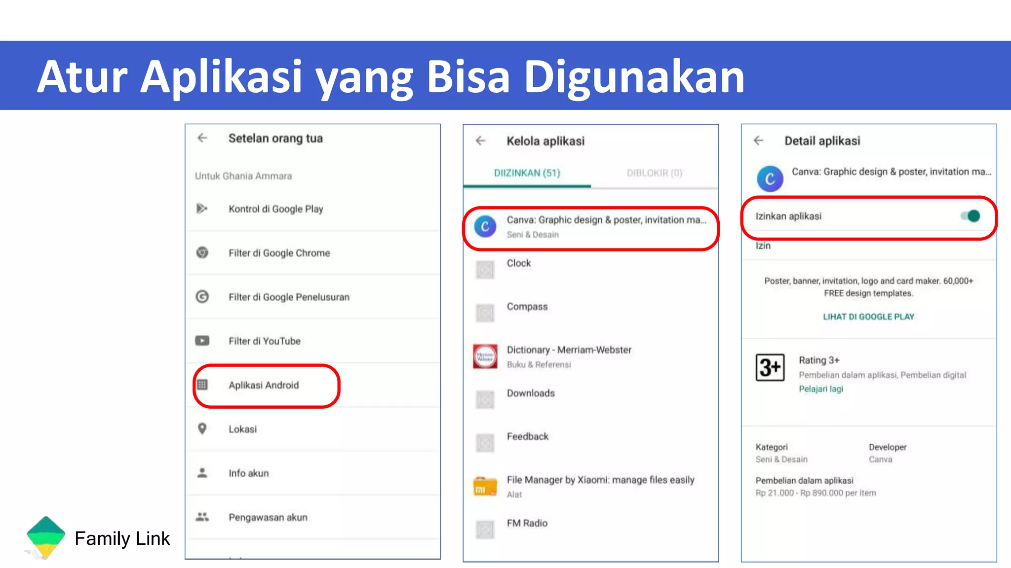 Google Family Link - Tutorial Singkat | PPTX