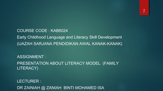 Family Literacy | PPT