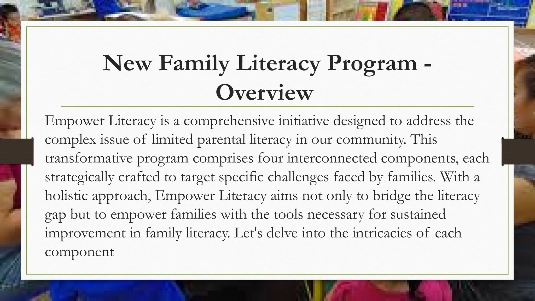 Family Literacy Program (1).pptxkbhjvvjhv | PPTX