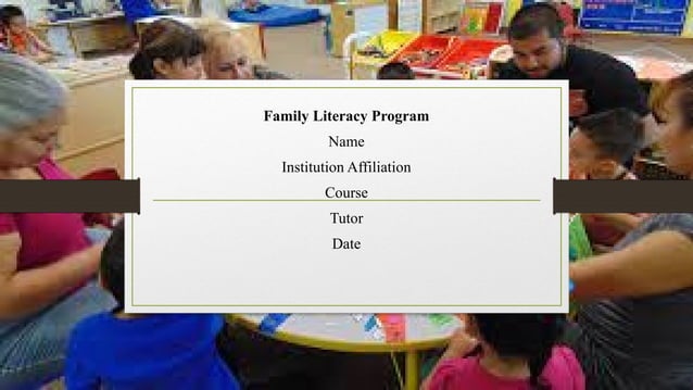 Family Literacy Program (1).pptxkbhjvvjhv | PPT