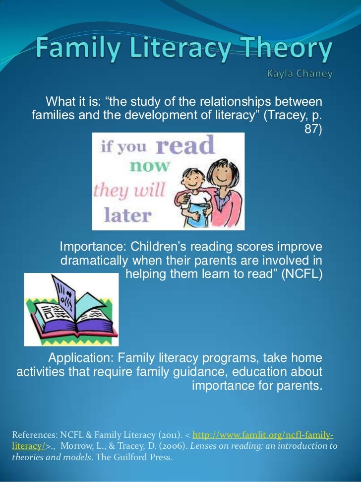 Family literacy theory