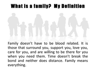 Family means everything | PDF