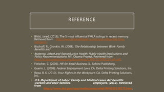 Family medical leave act (fmla) | PPTX