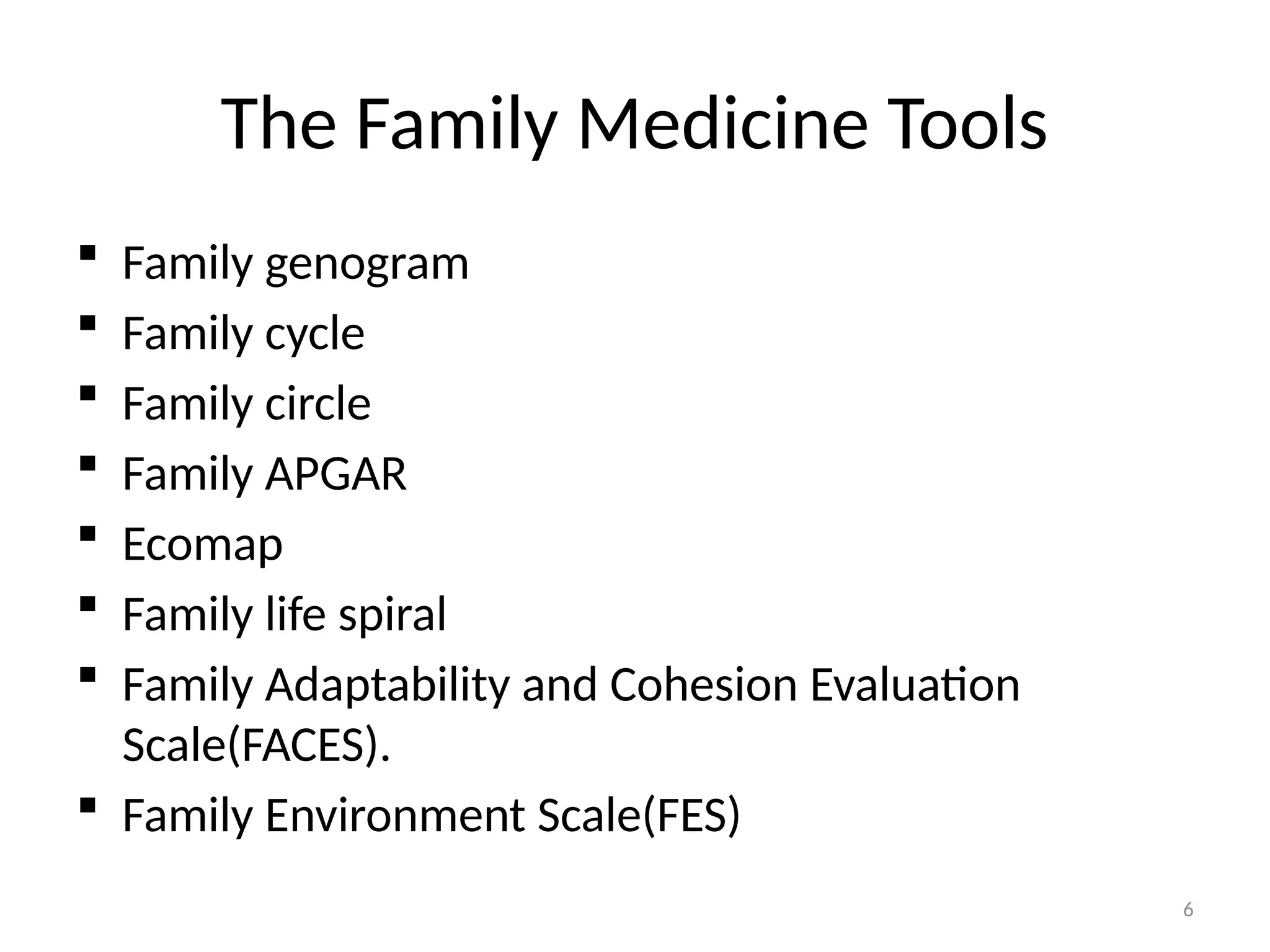 Tools in family medicine practice.Profptx | PPTX
