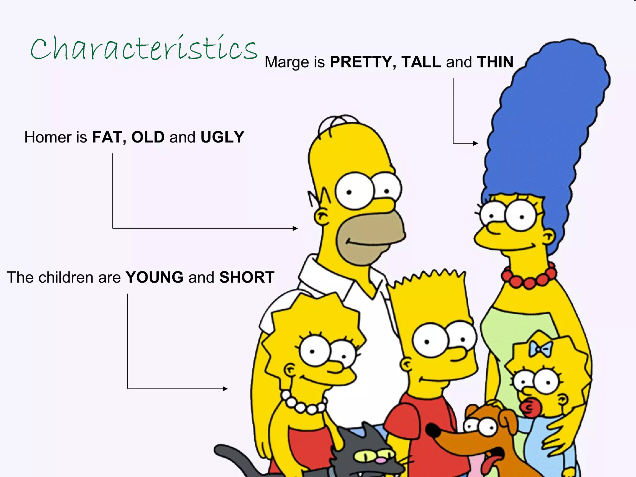 Family members simpsons | PPS
