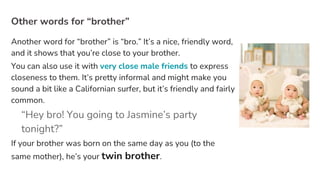 Family Members | PPTX