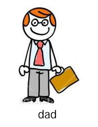 Family Members - Flashcards for First Grade | PDF