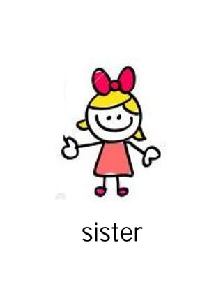 Family Members - Flashcards for First Grade | PDF