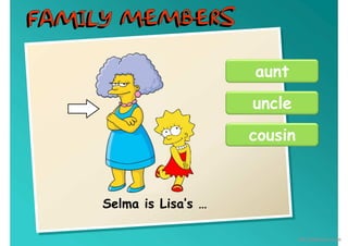 Family members and with some examples to practice | PPT