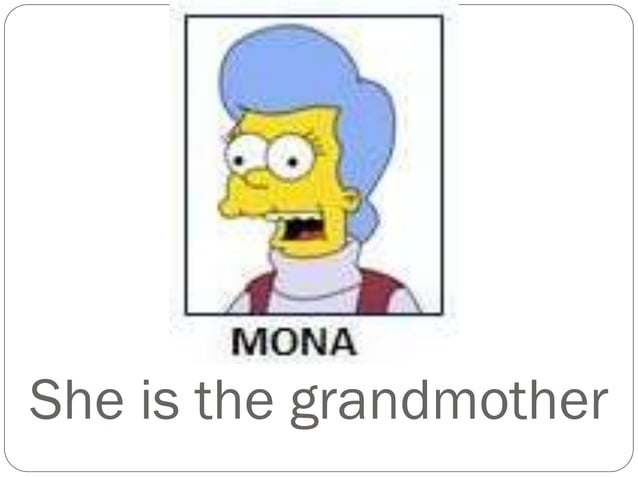 Family members vocabulary. simpsons family | PPT