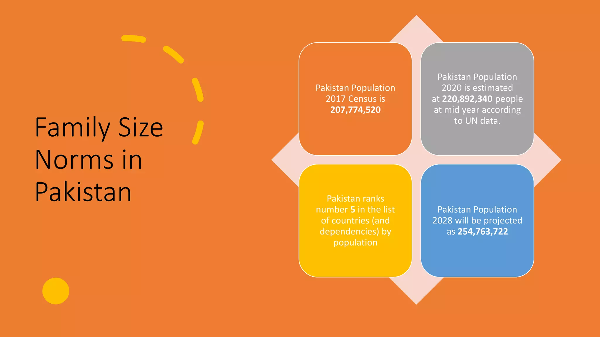 Family Size norms and Population Stabilization in Pakistan Lecture at ...