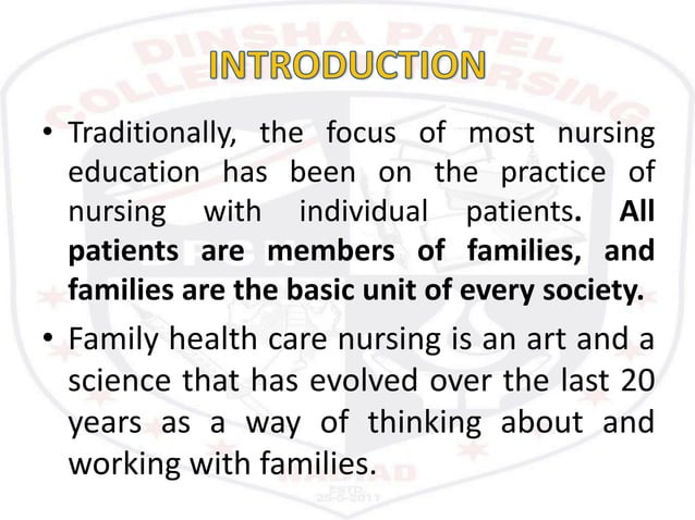 Family nursing and family health nursing process | PPSX | Parenting ...