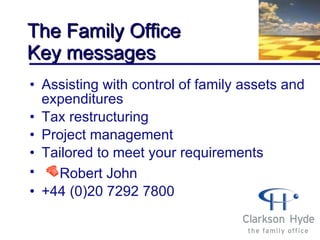 The Family Office | PPT
