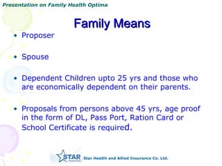Family Optima Presentation | PPT