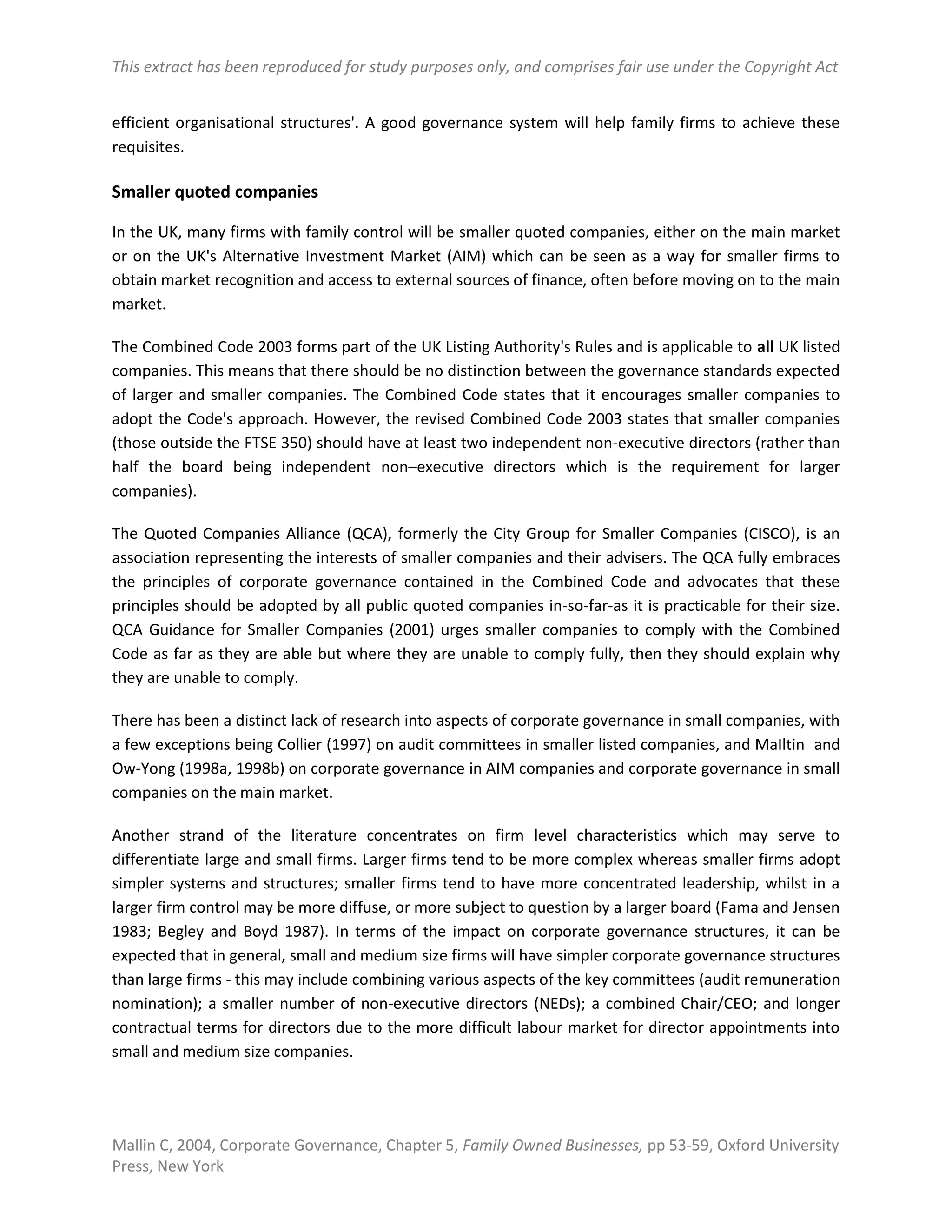 Family Owned Firms | PDF