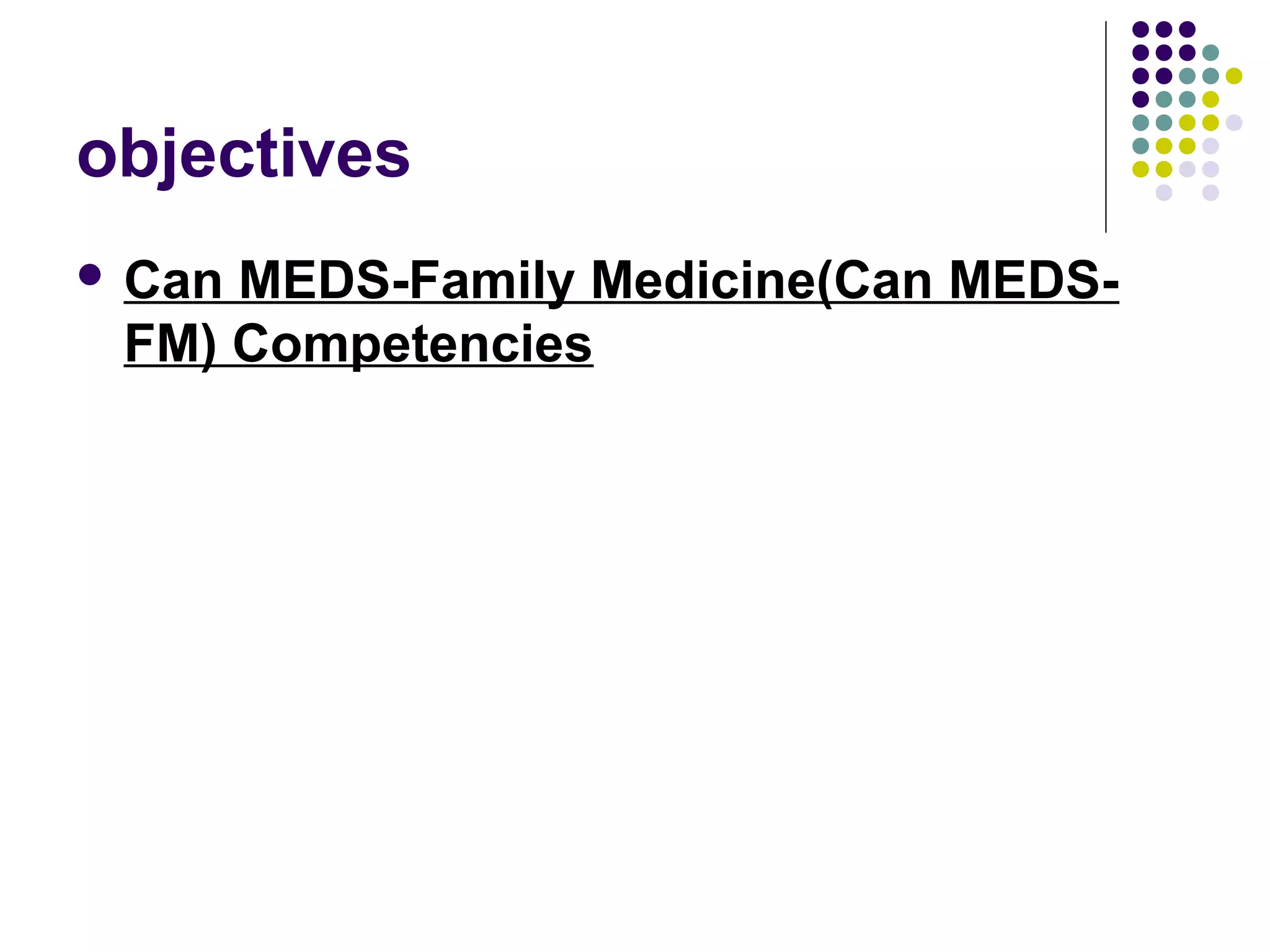 Family physician competencies in different organization | PPT