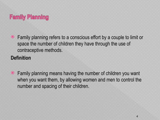 Family planing over view worldwide eta.ppt