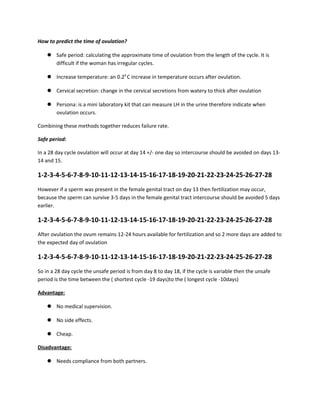Family planning | DOC