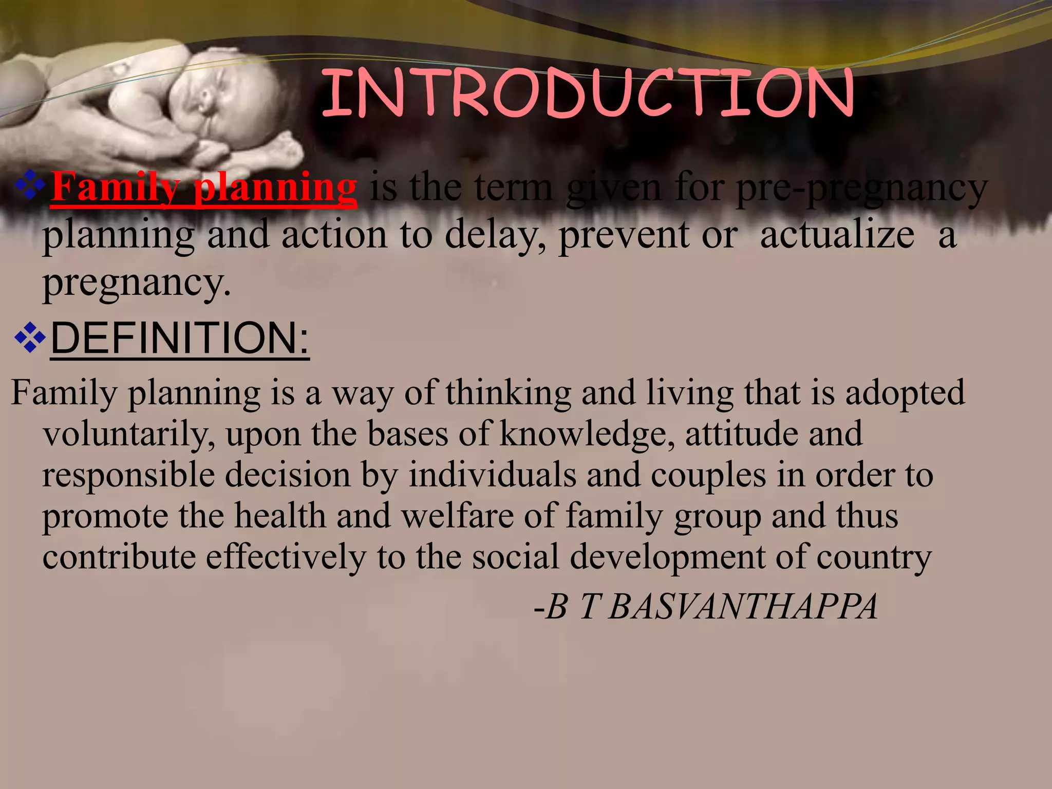 Family planning | PPTX