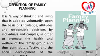 Family planning | PPT
