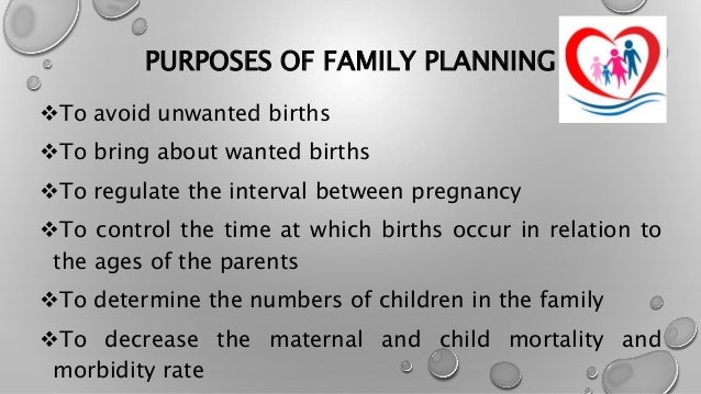 Family planning