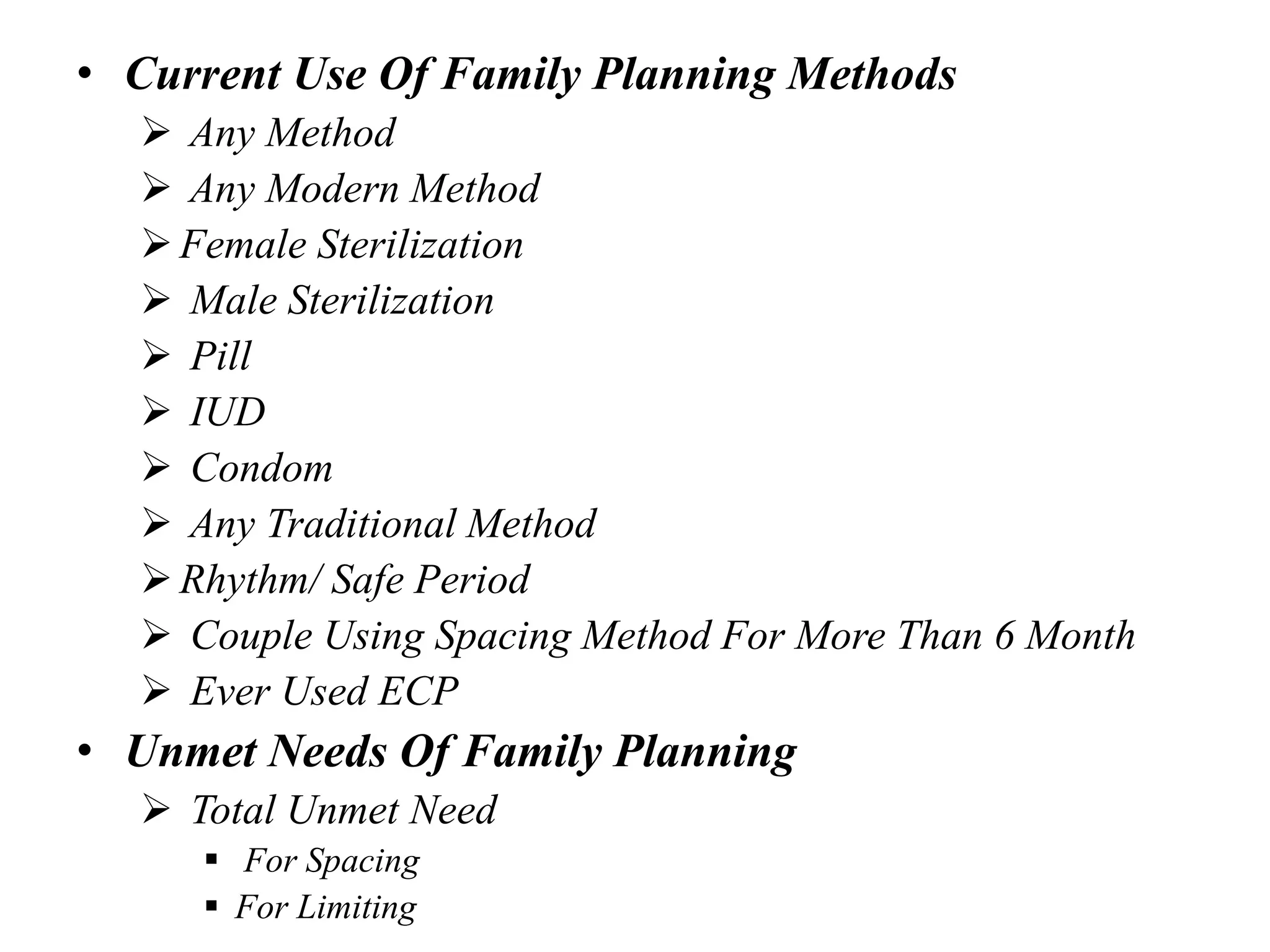 Family planning | PPTX