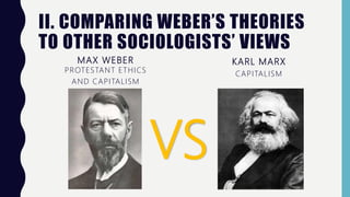 Max Weber's Background and Theories | PPTX | Christianity | Religion ...