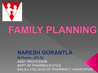 Family planning | PPTX