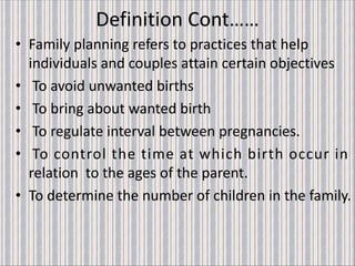 Family planning | PDF