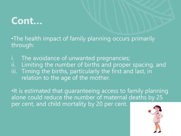 Family planning | PPTX