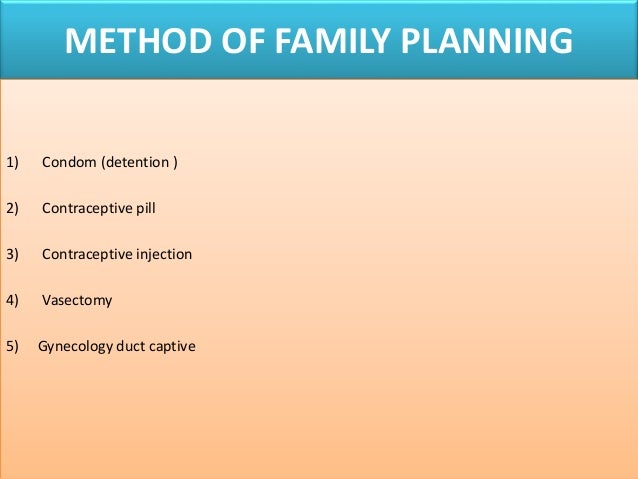 Family planning | PPTX