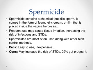 family planning.pptx | Pregnancy | Reproductive Health