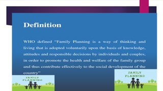 FAMILY PLANNING. all you need to know about family planning | PPTX