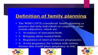 FAMILY PLANNING all you need to know about FP | PPTX
