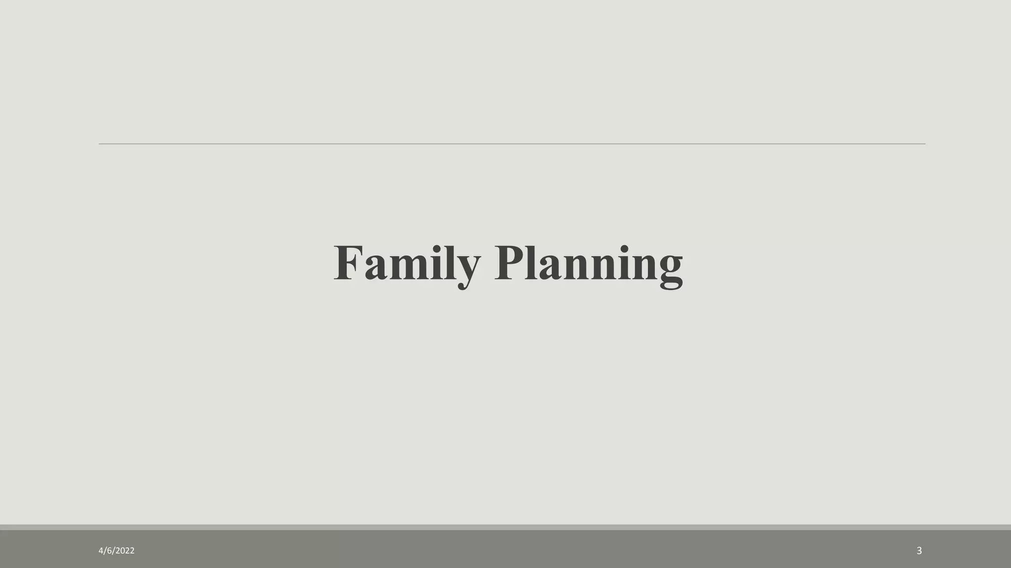 Family planning and contraceptive choices | PPT