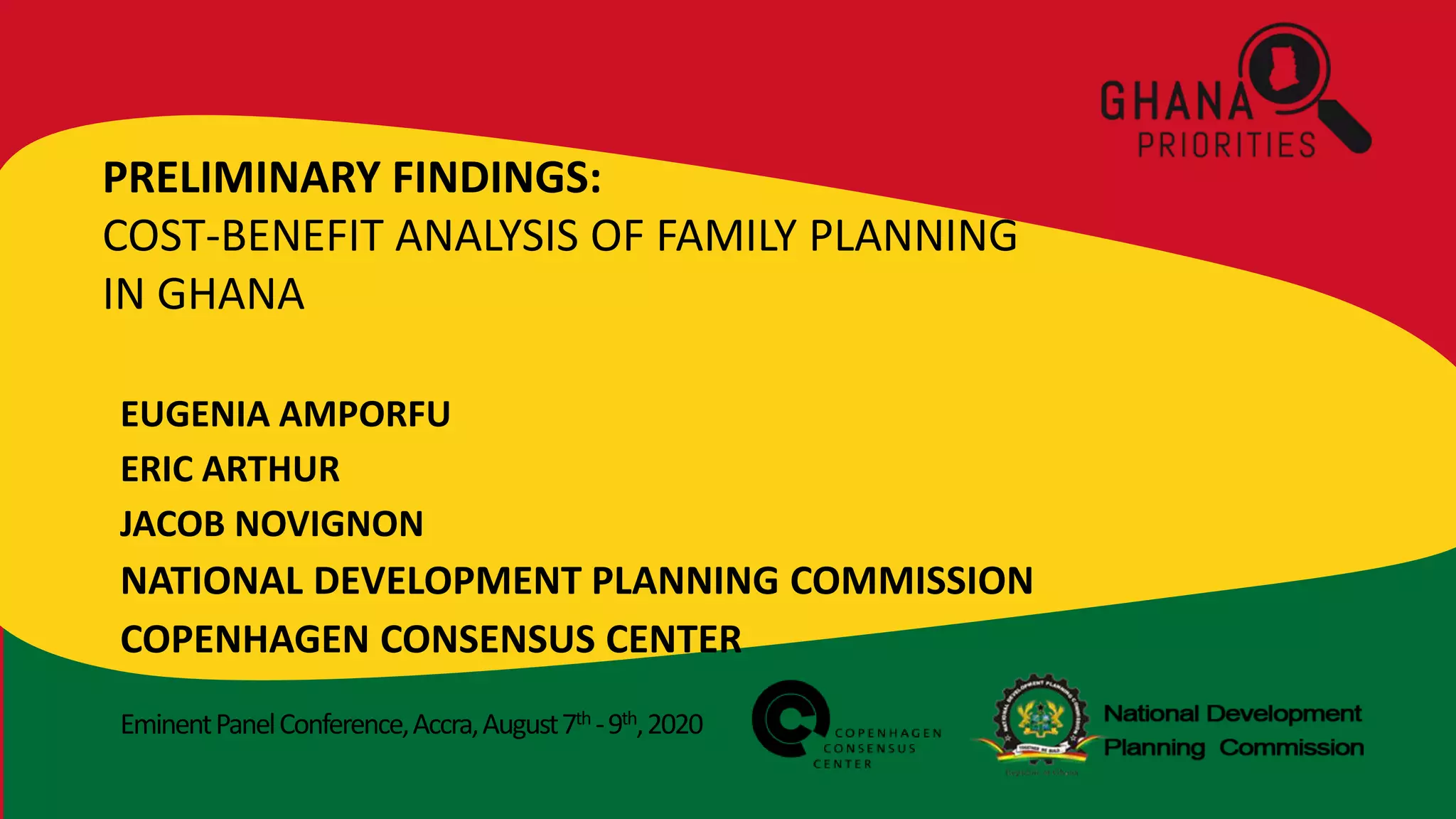 Ghana Priorities: Family Planning | PPT