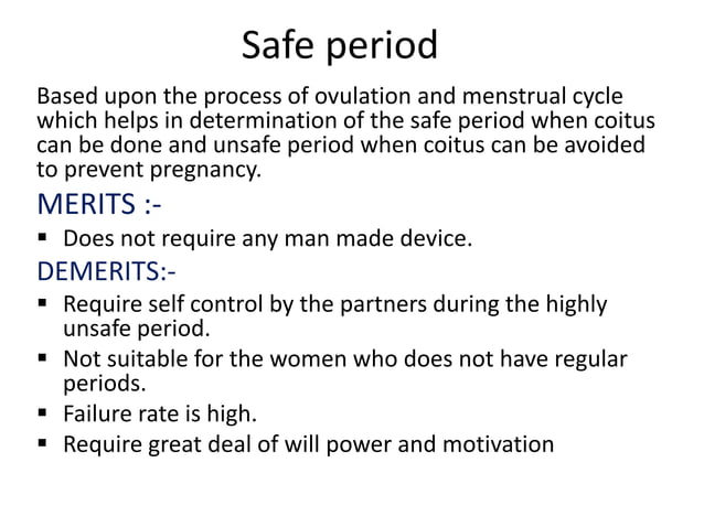 Family planning method | PPTX | Pregnancy | Reproductive Health
