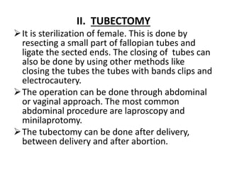 Family planning method | PPTX