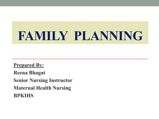 Family Planning Methods.pdf | Pregnancy | Reproductive Health