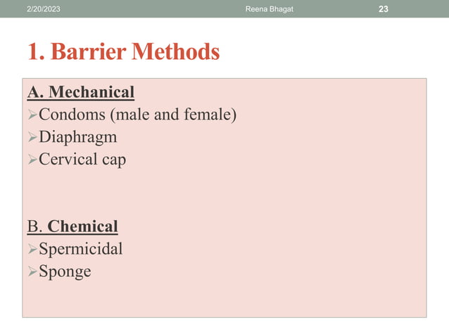 Family Planning Methods.pdf | Pregnancy | Reproductive Health