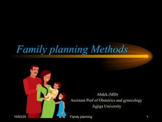Family planning Methods.ppt well explained ppt | PPT