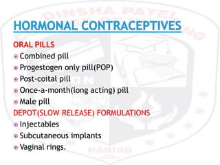 Family planning methods | PPSX