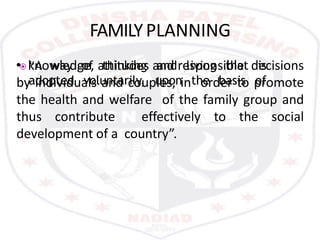Family planning methods | PPSX